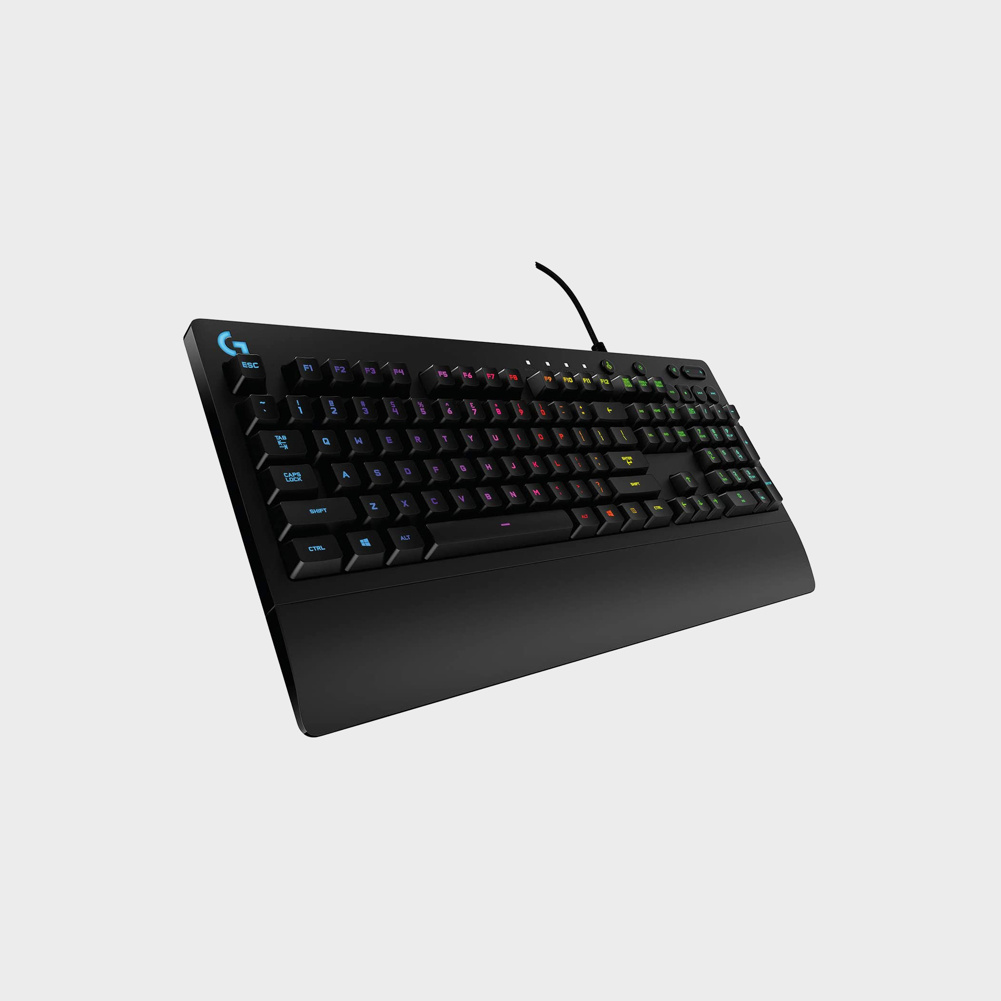 LOGITECH G213 Prodigy Corded RGB Gaming Keyboard - BLACK - US INT'L ...