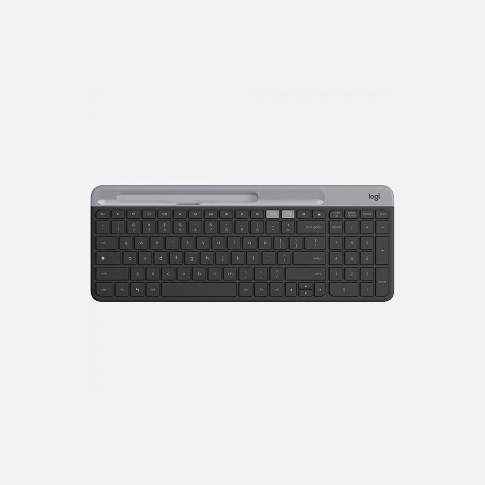 Logitech Slim Multi-Device Wireless Keyboard K580-Graphite-ARA ...