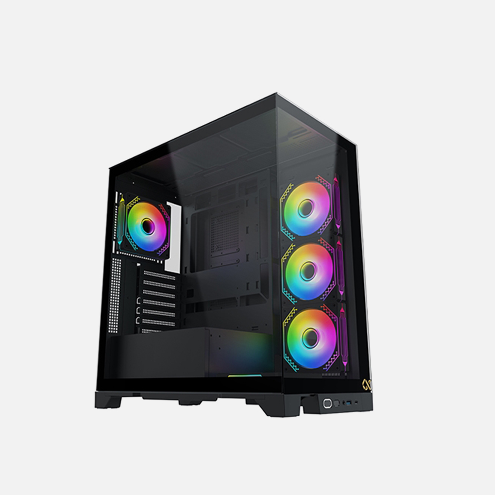 Xigmatek Endorphin Ultra TG RGB Mid-Tower Gaming Case - Hankerz Official