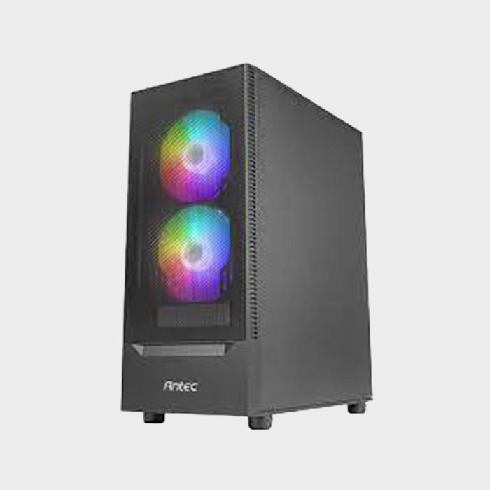 Case Antec NX410 Mesh 3Fan ARGB Black+PSU Antec Atom V550 - Hankerz ...