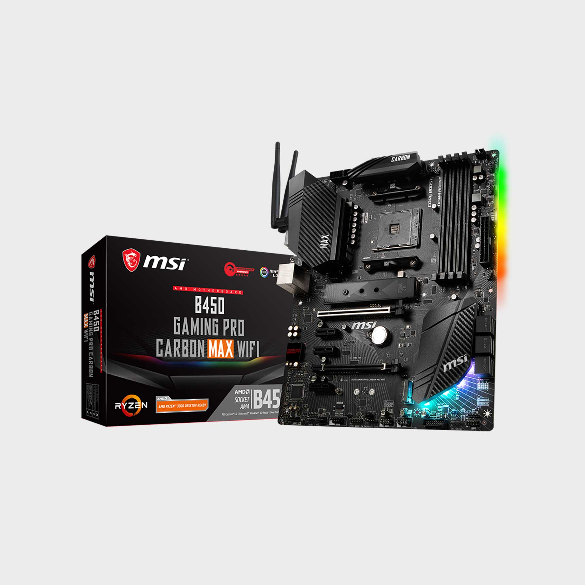 MSI B450 Gaming Pro Carbon Max WiFi - Hankerz Official