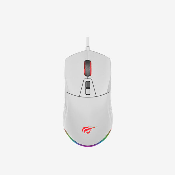 Havit ZJ-MS885 Pro 10,000 DPI RGB White – Hankerz Official