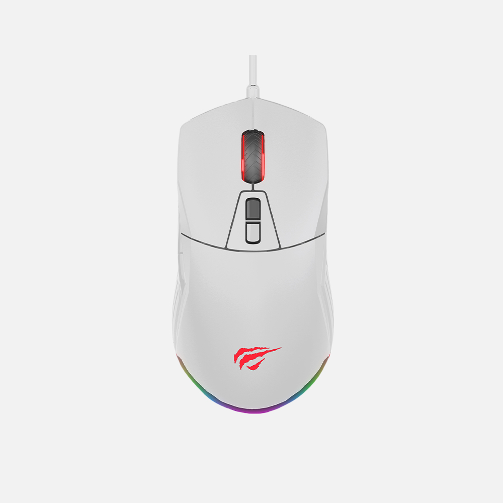 Havit ZJ-MS885 Pro 10,000 DPI RGB White – Hankerz Official