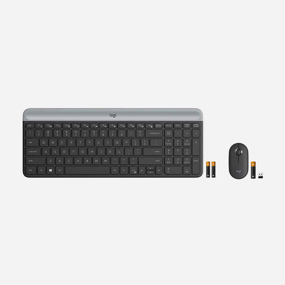 Logitech Slim Wireless Keyboard and Mouse Combo MK470 – Hankerz Official