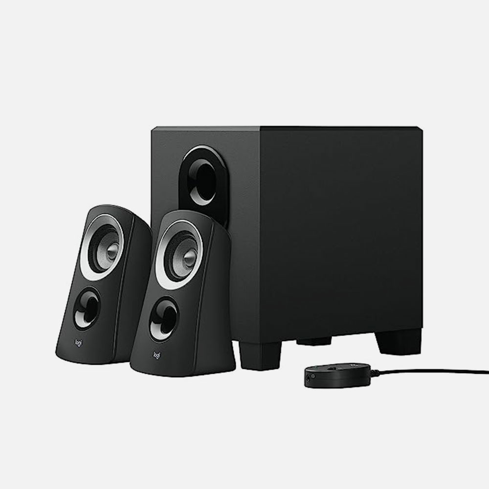 Logitech Z313 2.1 Multimedia Speaker System with Subwoofer, Full Range ...