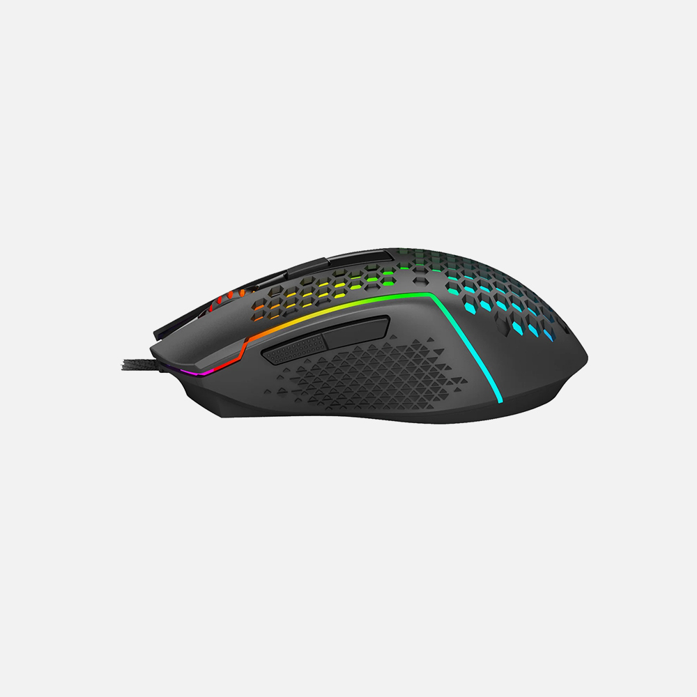 Redragon M987-K Lightweight 55G Honeycomb Rgb Wired 6 Buttons Programmable With 12400 DPI ...