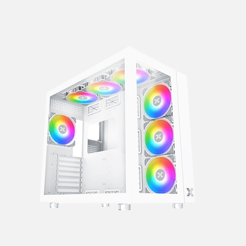 Xigmatek Aquarius Pro Arctic Mid Tower Case – Hankerz Official