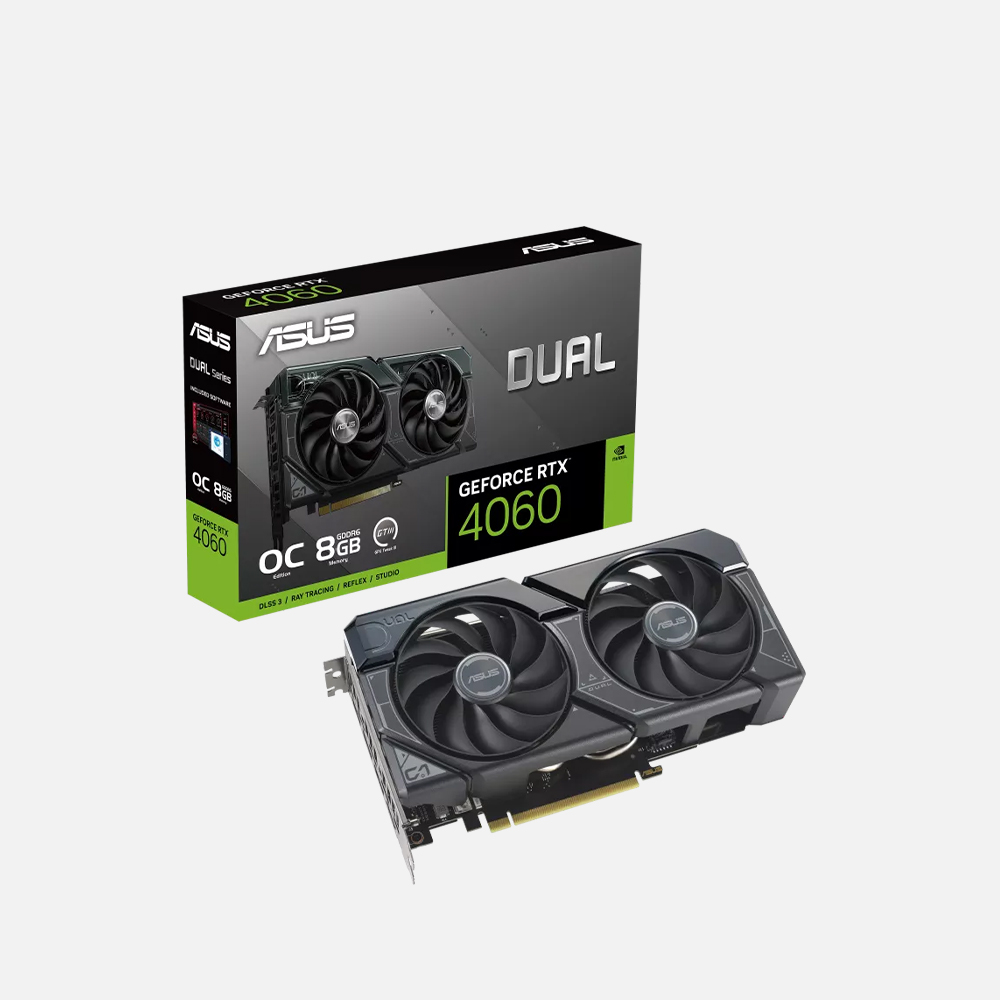ASUS Dual GeForce RTX™ 4060 OC Edition 8GB GDDR6 - Hankerz Official