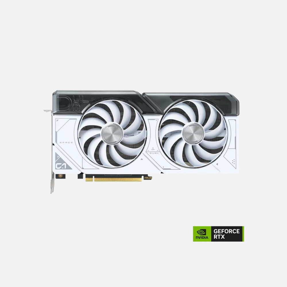 ASUS Dual GeForce RTX™ 4070 White OC Edition 12GB GDDR6X - Hankerz Official