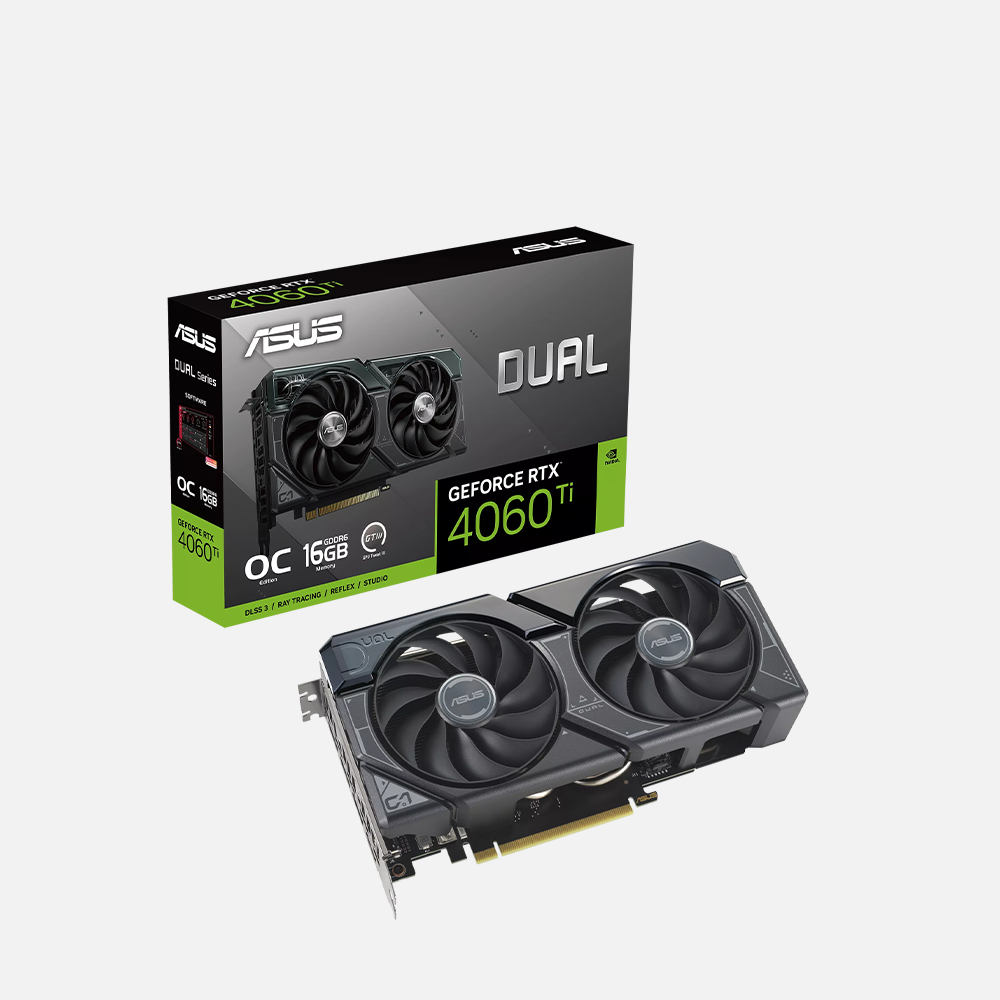 Asus Dual RTX 4060TI OC 16GB VRAM - Hankerz Official